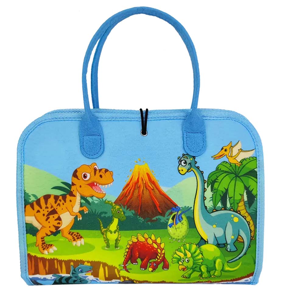 Montessori Busy Board - Dinosaur Volcano – Smart Active Kids